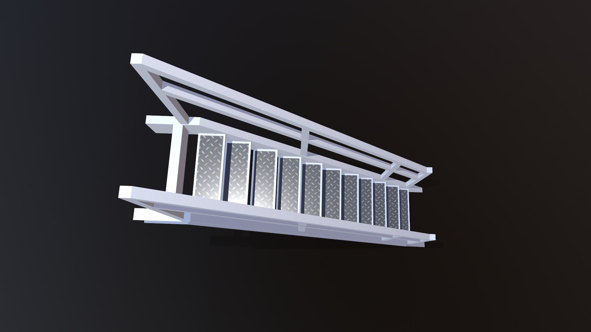 3D Industry Stair - TurboSquid 2290340