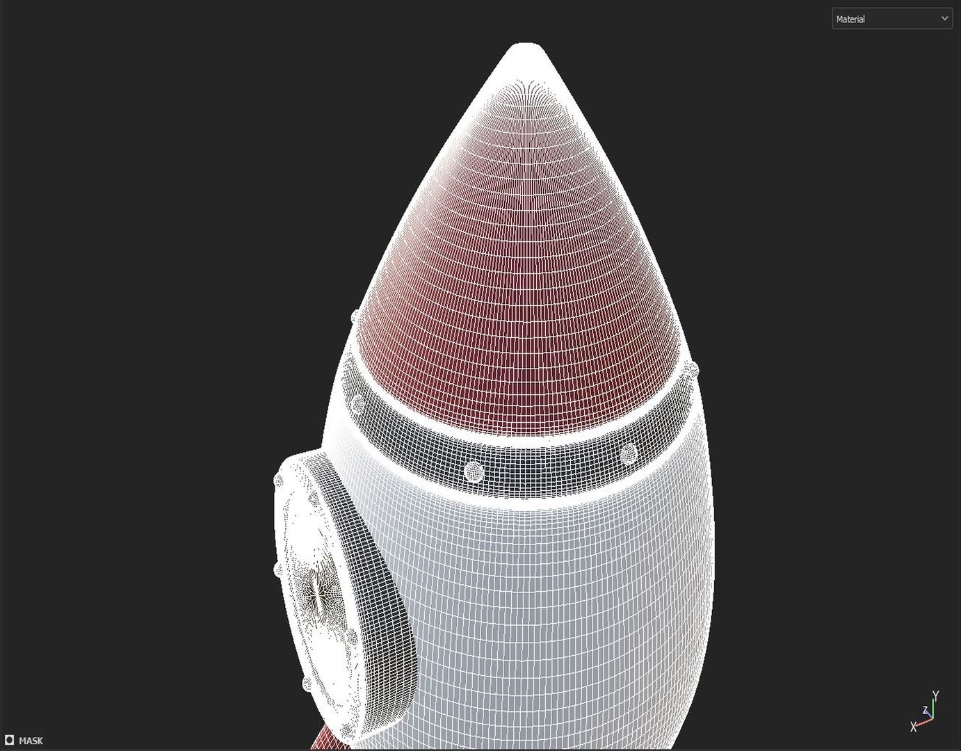 3D Toy Rocket - TurboSquid 2397645