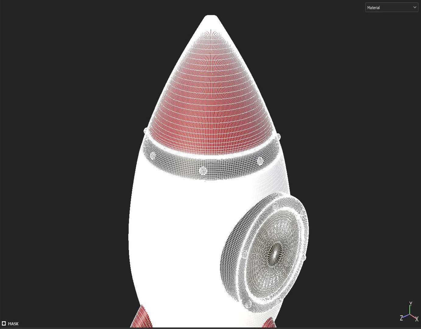 3D Toy Rocket - TurboSquid 2397645