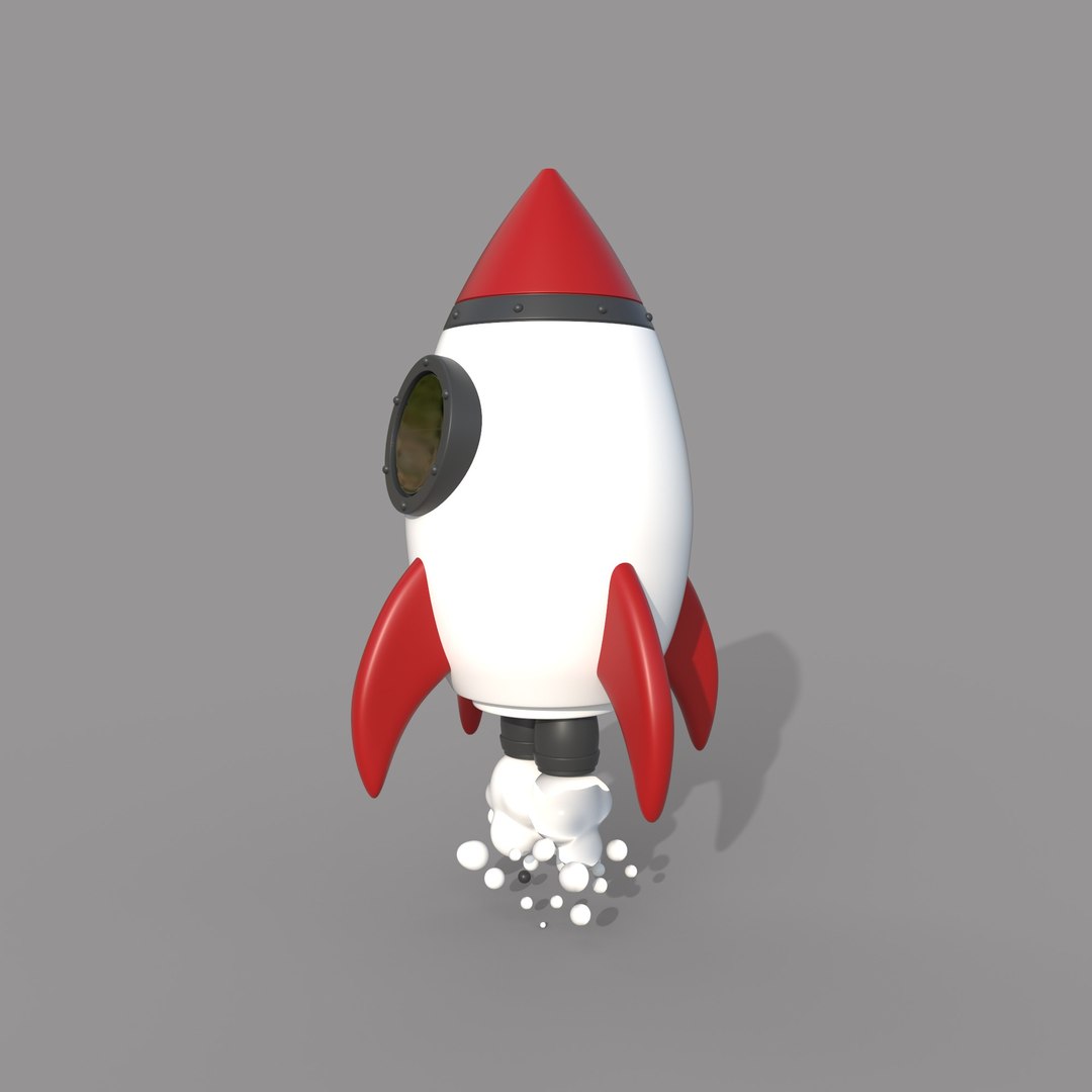 3D Toy Rocket - TurboSquid 2397645