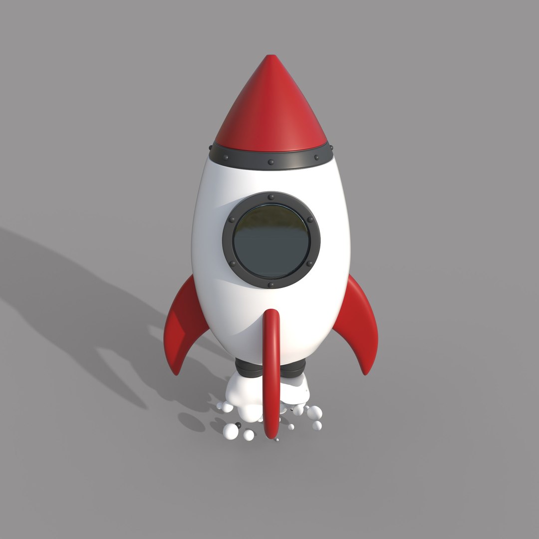 3D Toy Rocket - TurboSquid 2397645