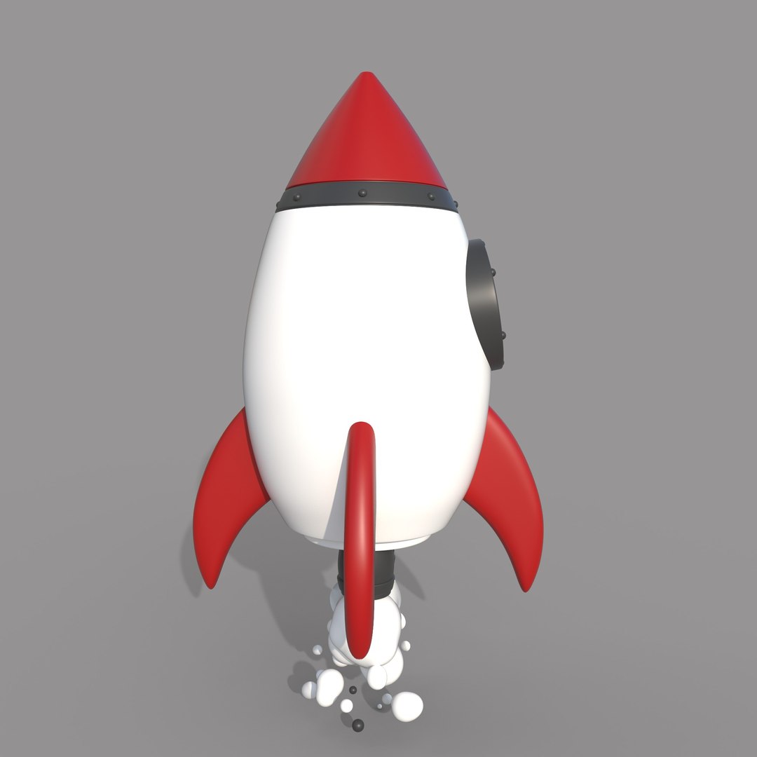 3D Toy Rocket - TurboSquid 2397645
