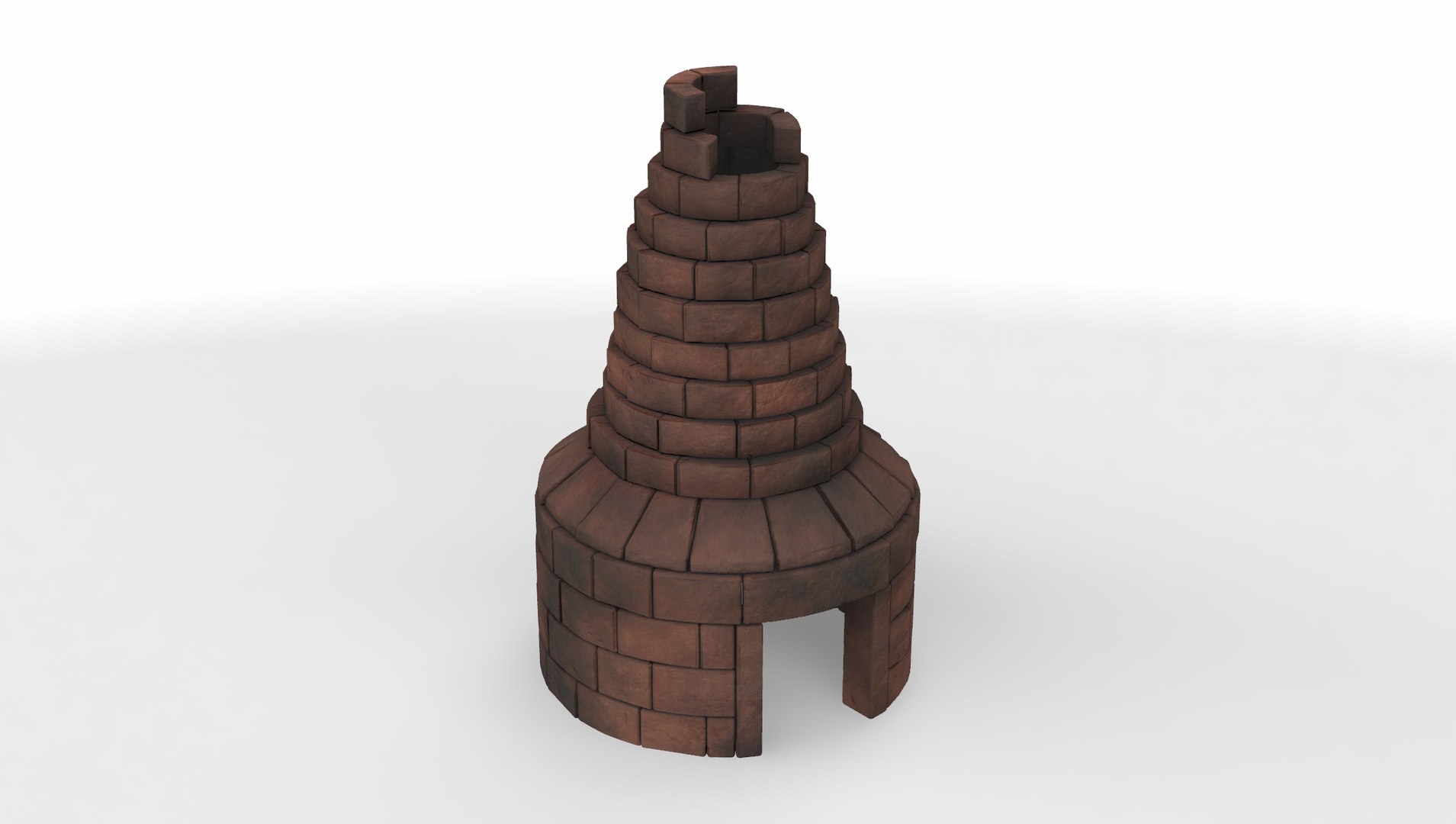Stylized Bell Furnace 3D Model - TurboSquid 2372209