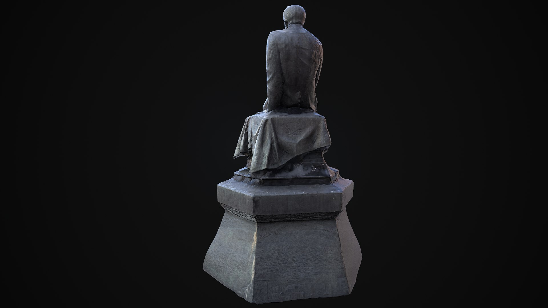 Statue Of Dostoevsky 3D Model - TurboSquid 2135992