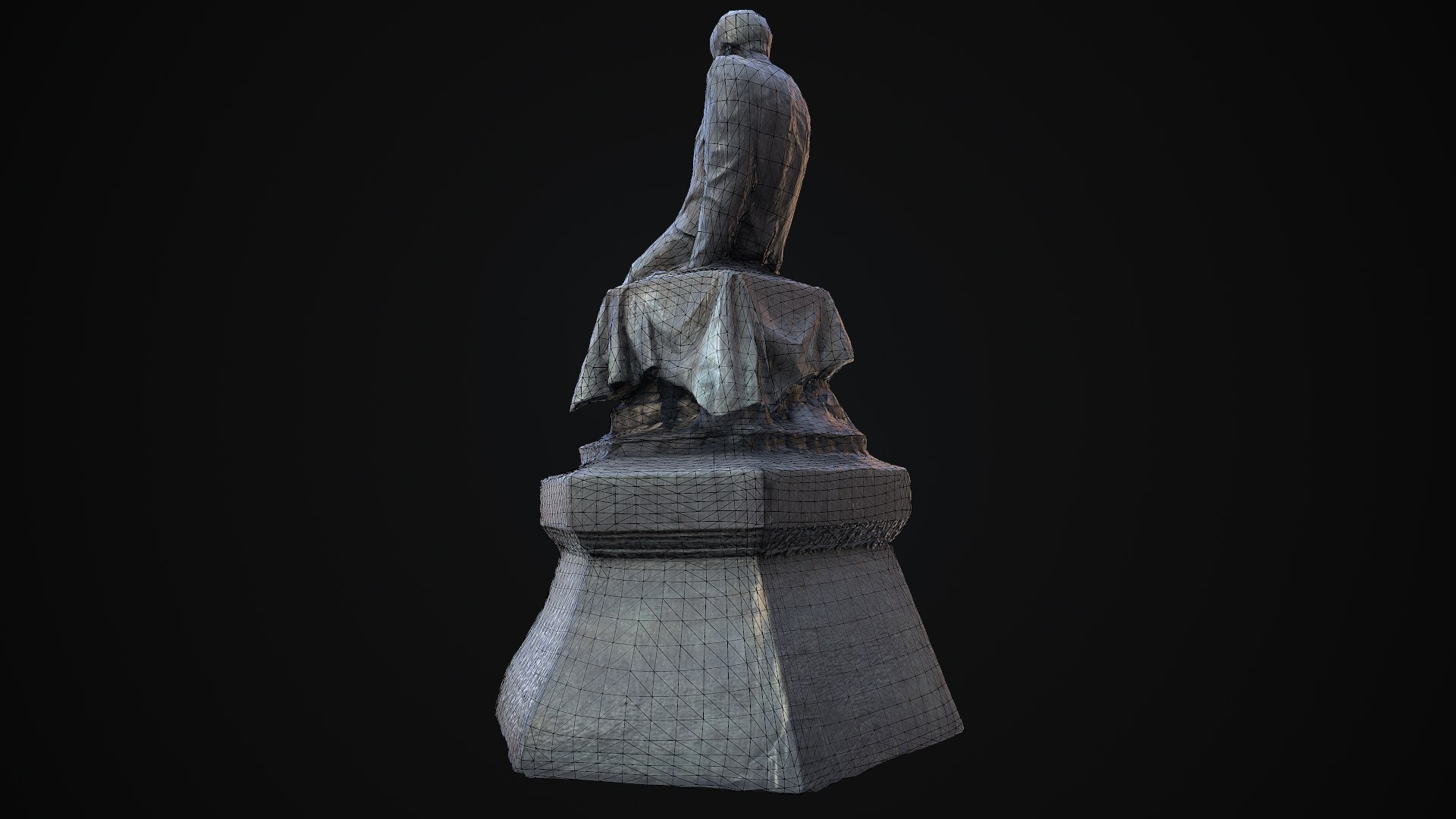 Statue Of Dostoevsky 3D Model - TurboSquid 2135992