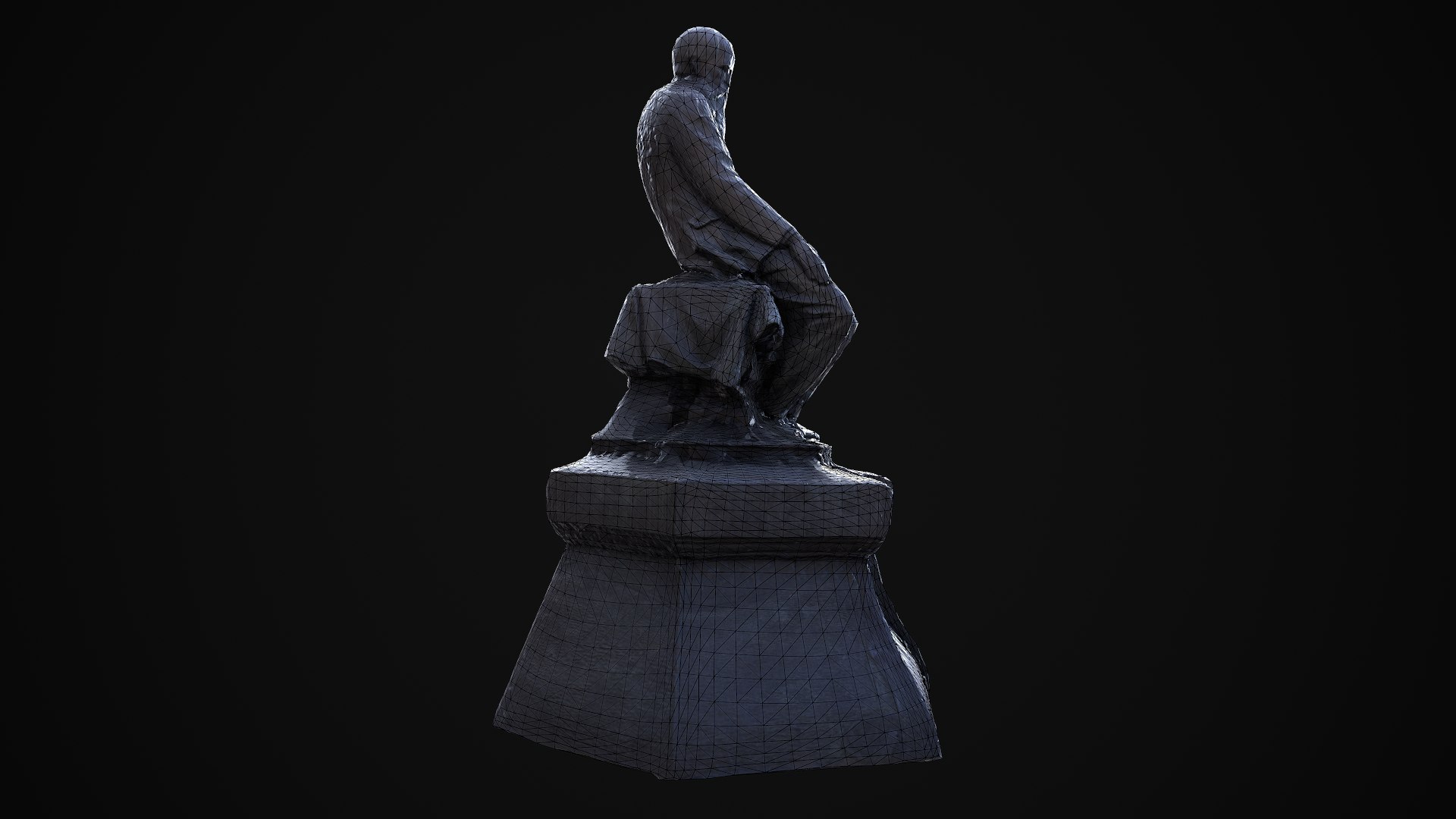 Statue Of Dostoevsky 3D Model - TurboSquid 2135992