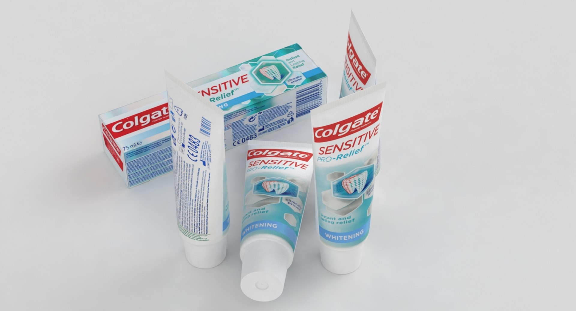 Colgate Toothpaste 3D Model - TurboSquid 1245670