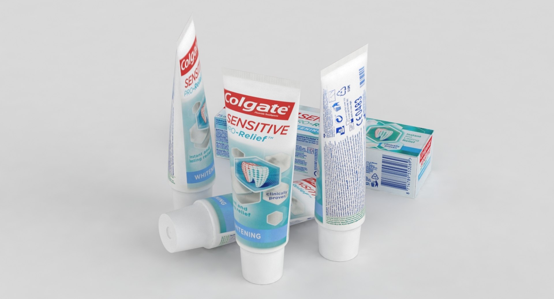 Colgate Toothpaste 3D Model - TurboSquid 1245670