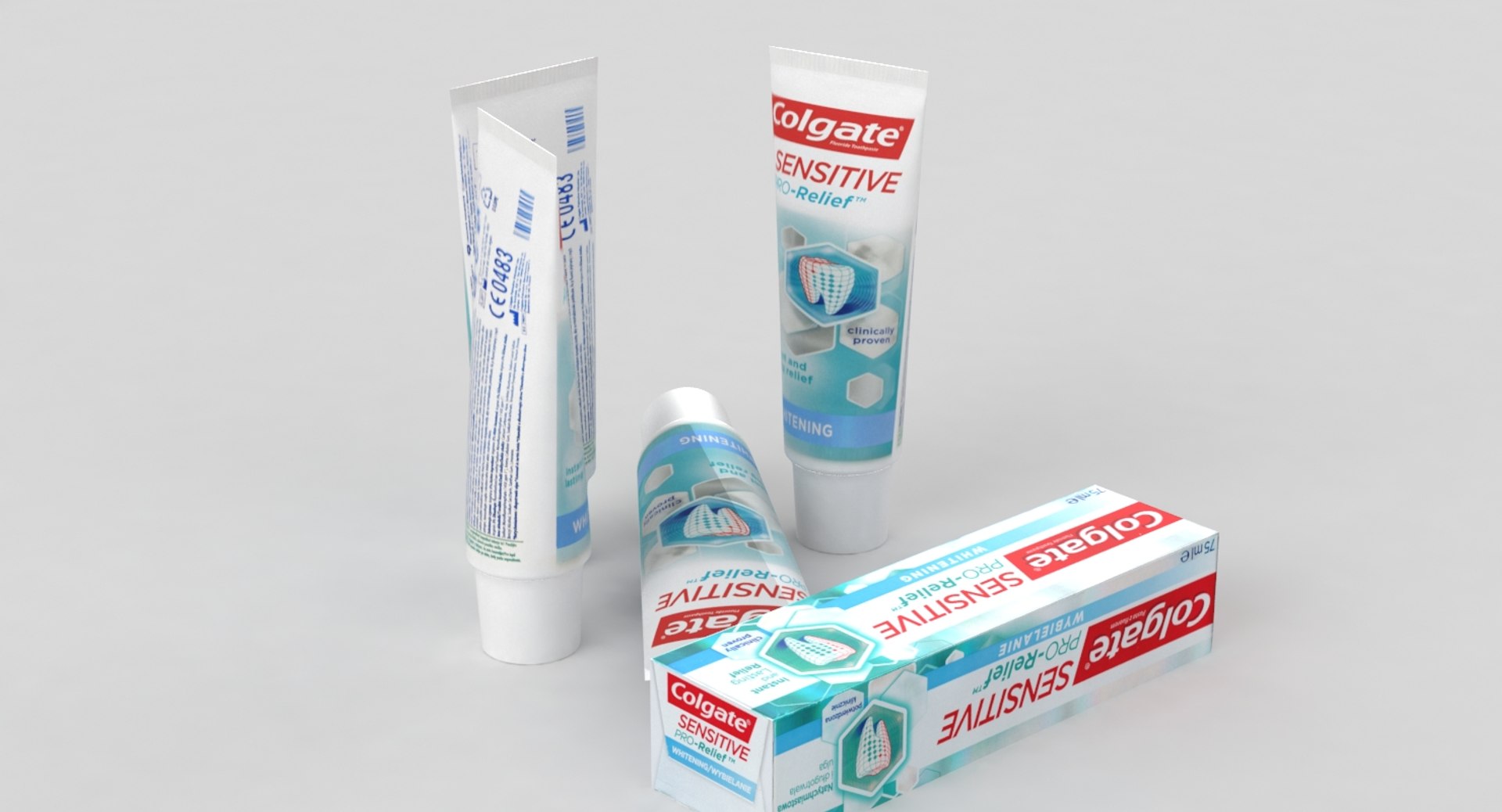 Colgate Toothpaste 3D Model - TurboSquid 1245670