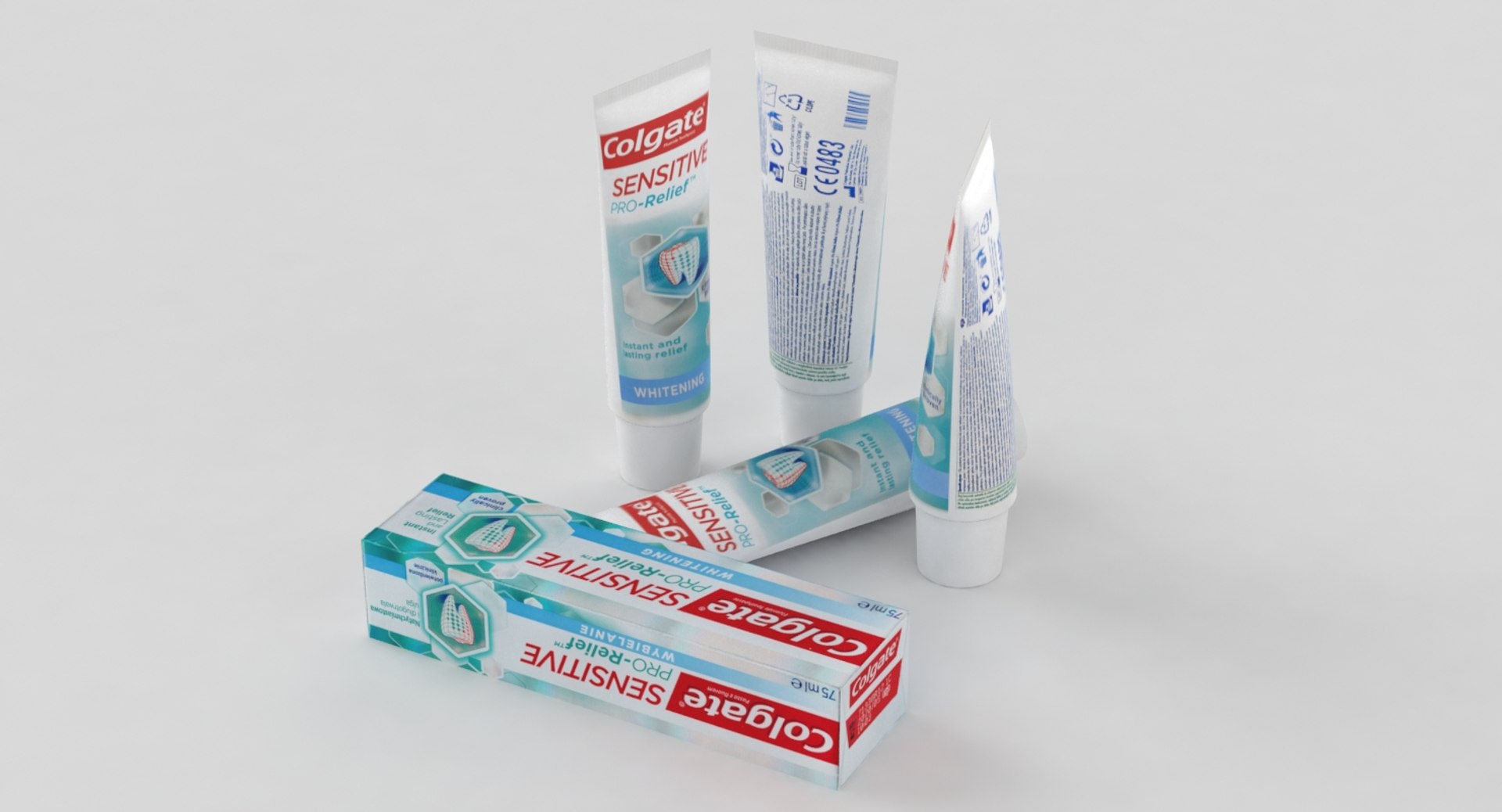 Colgate Toothpaste 3D Model - TurboSquid 1245670