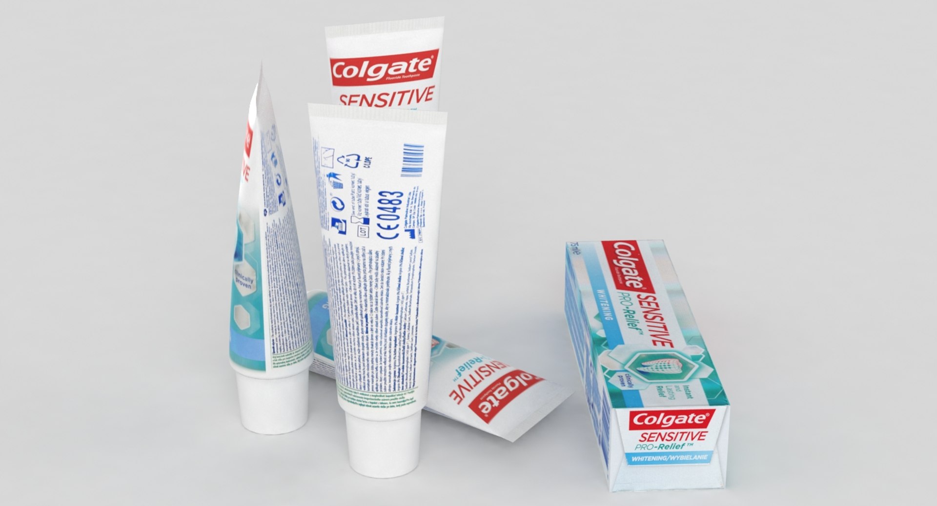 Colgate Toothpaste 3D Model - TurboSquid 1245670