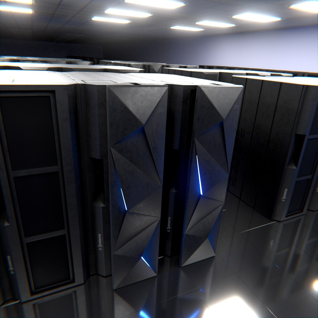 Ibm Z13 3d Model