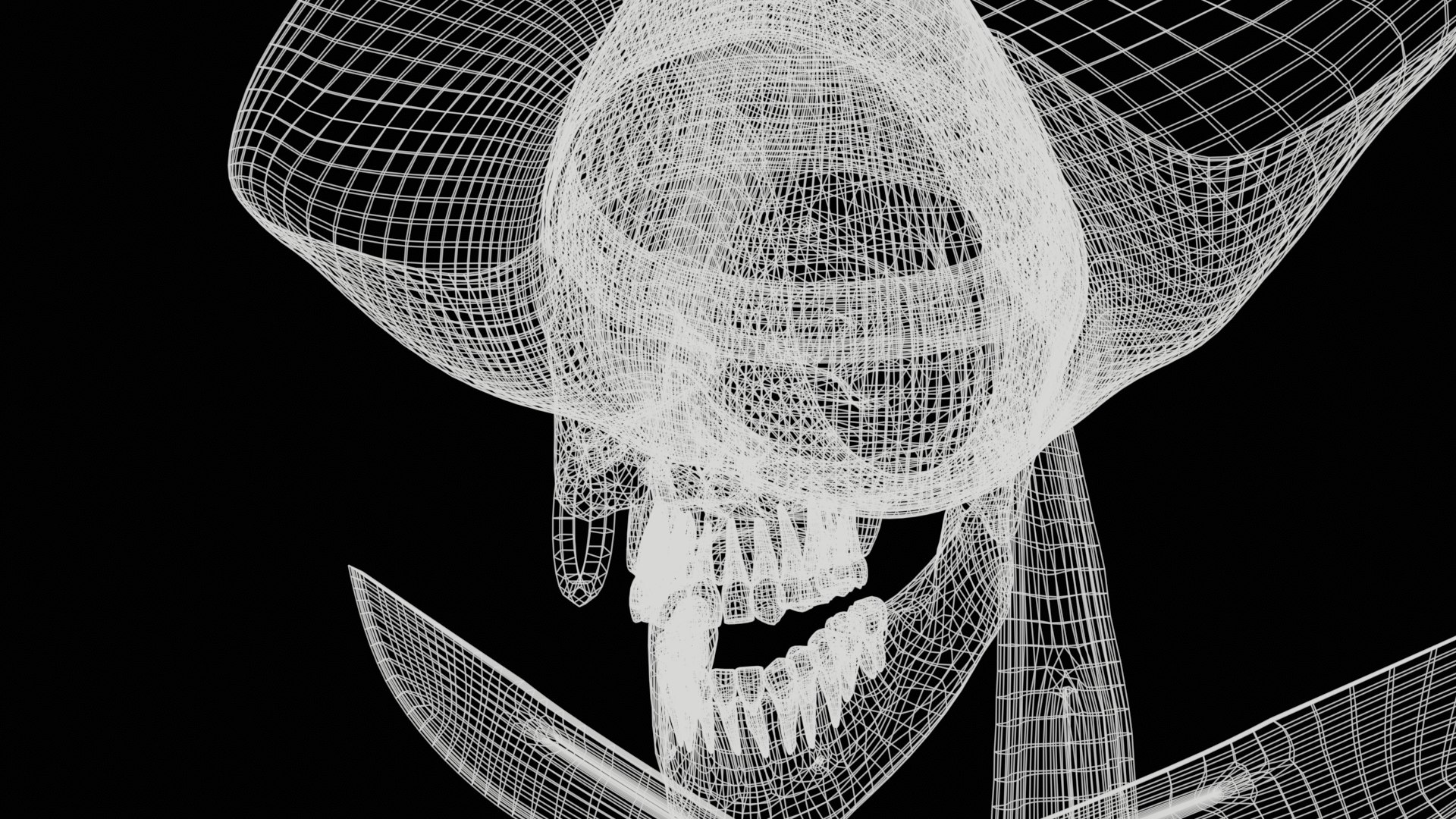 3D Pirate Skull High-poly Model - TurboSquid 2345177