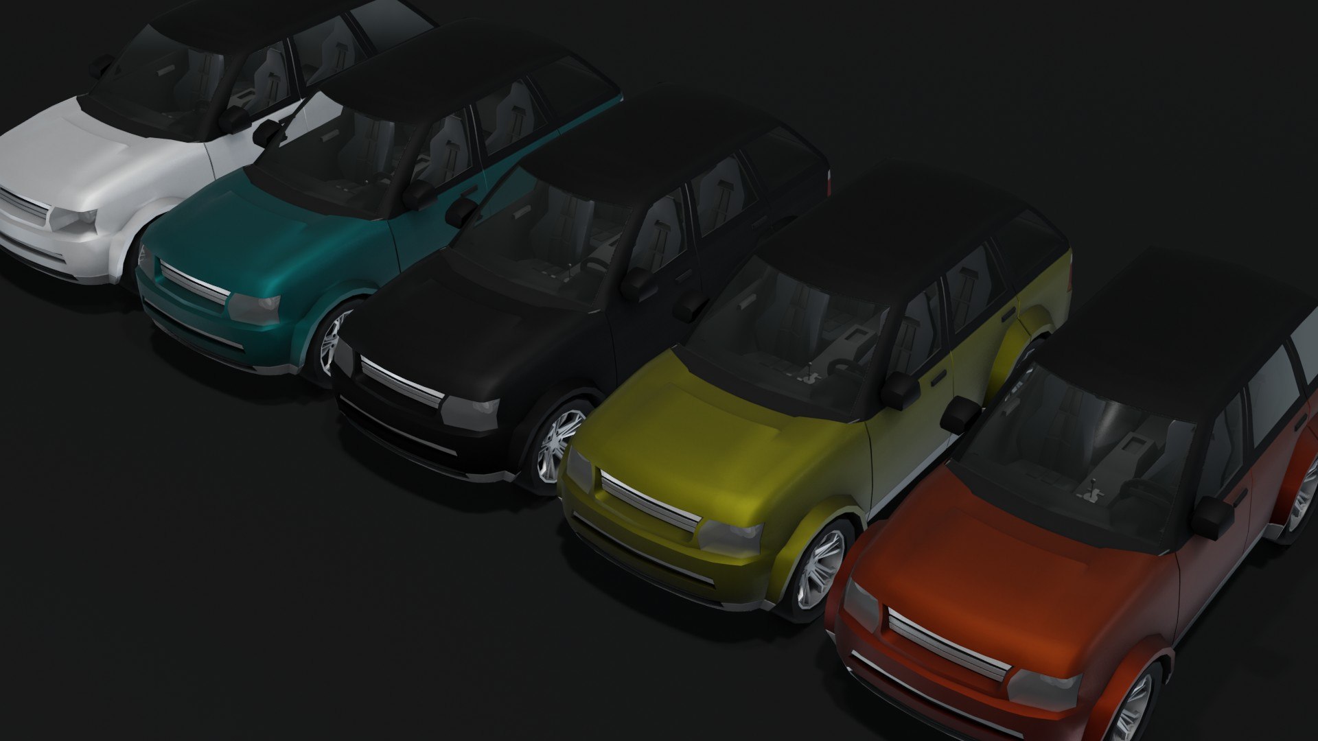 Generic Suv Car Interior 3D Model - TurboSquid 1622438