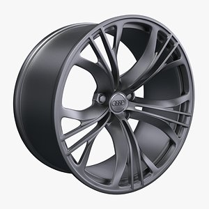 3d audi a3 rim model