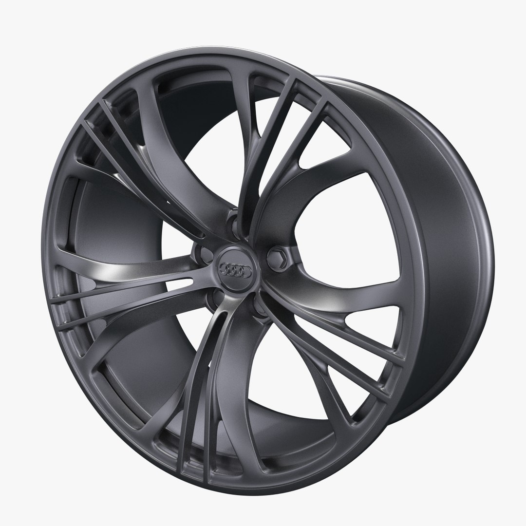 3d Audi Rim Spyder Model