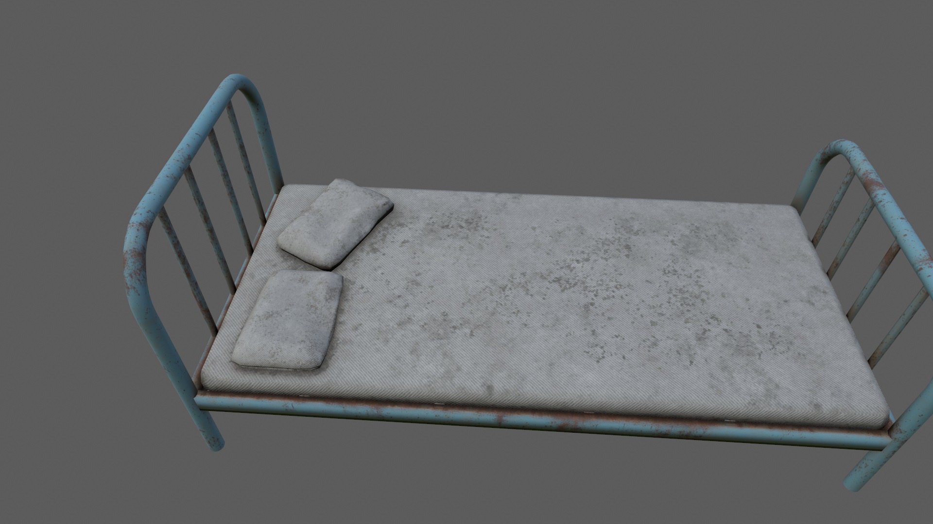 Old Bed 3D Model - TurboSquid 1286285