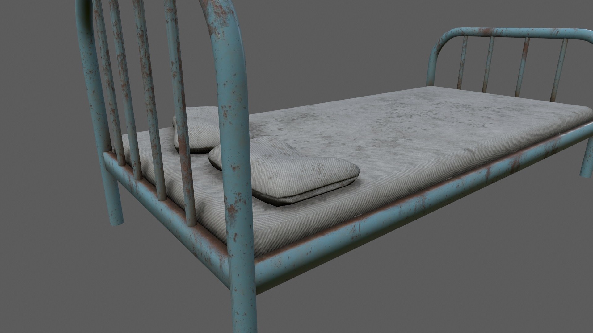 Old Bed 3D Model - TurboSquid 1286285