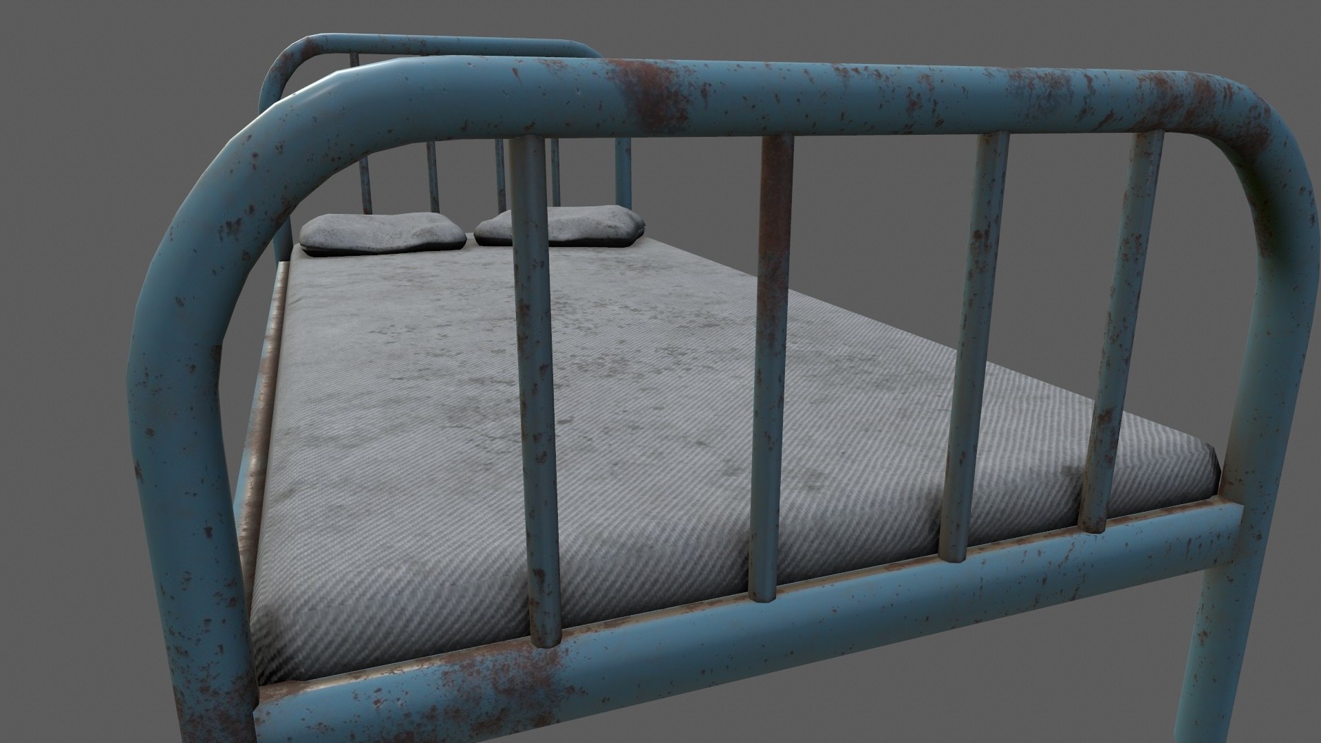 Old Bed 3D Model - TurboSquid 1286285
