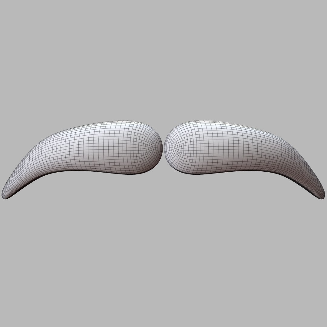 3d Moustache Colection