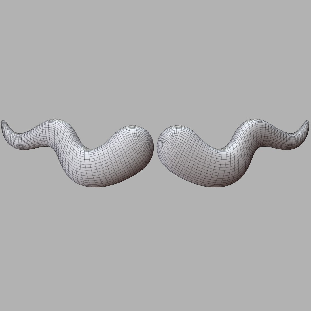 3d Moustache Colection