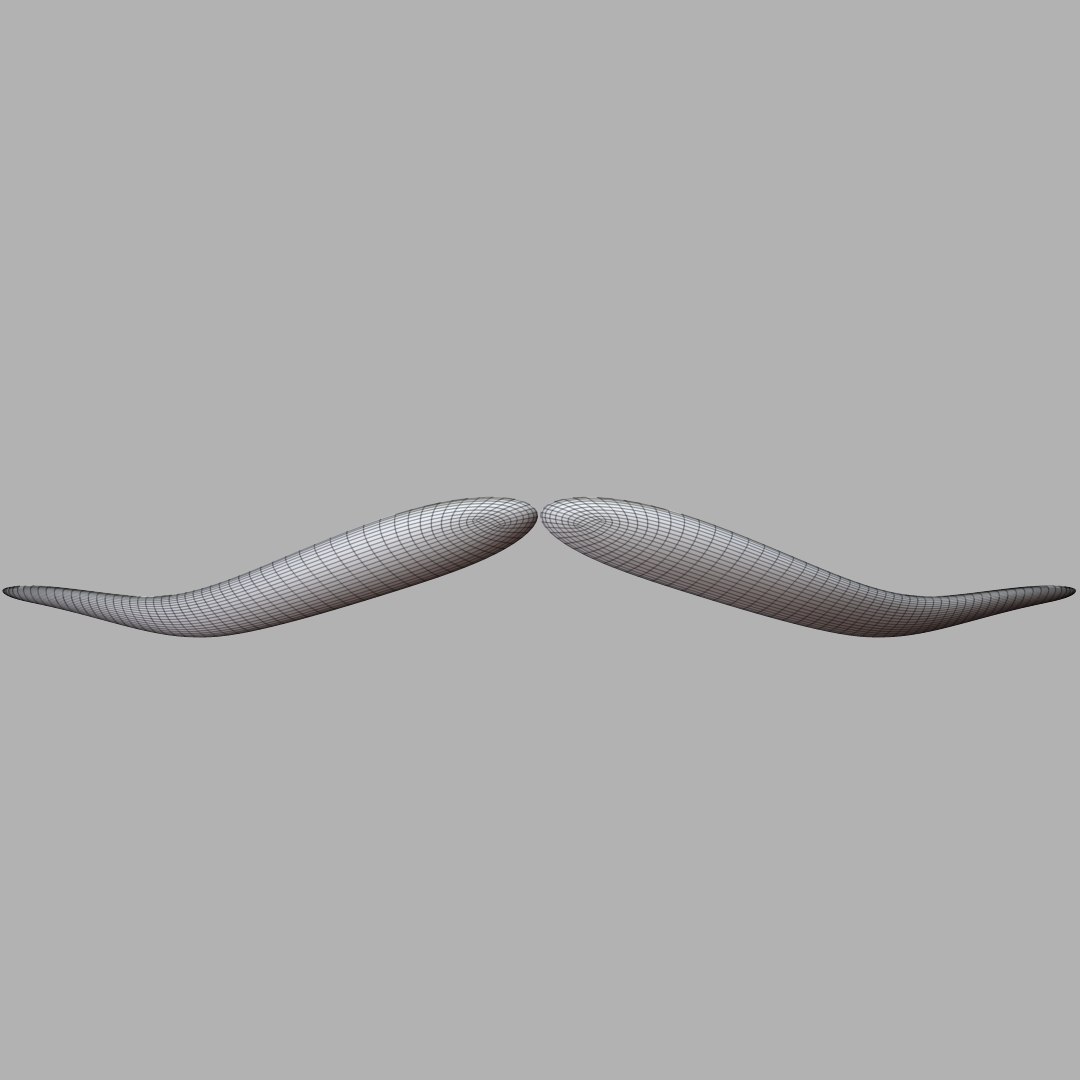 3d Moustache Colection