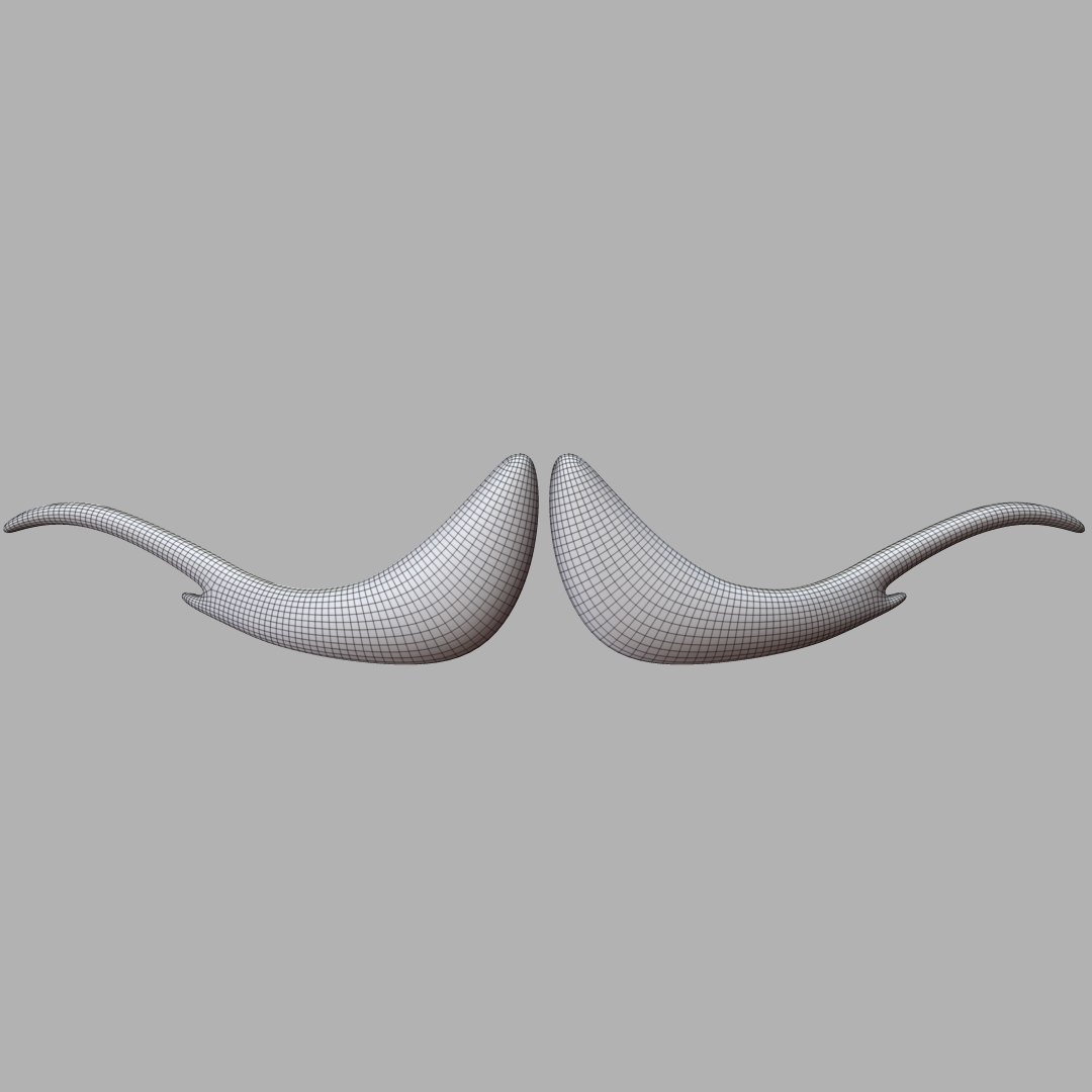 3d Moustache Colection