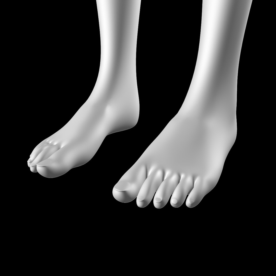 Obj Female Base Mesh