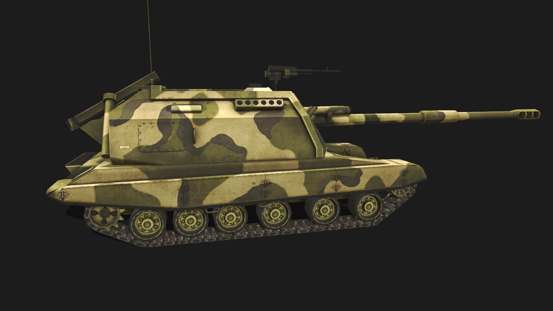 3D Model 219 Soviet Howitzer - TurboSquid 1537355