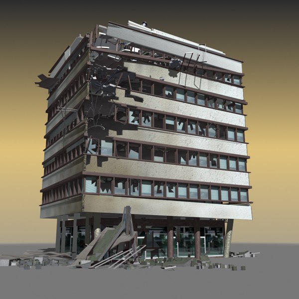 max intact building destroyed