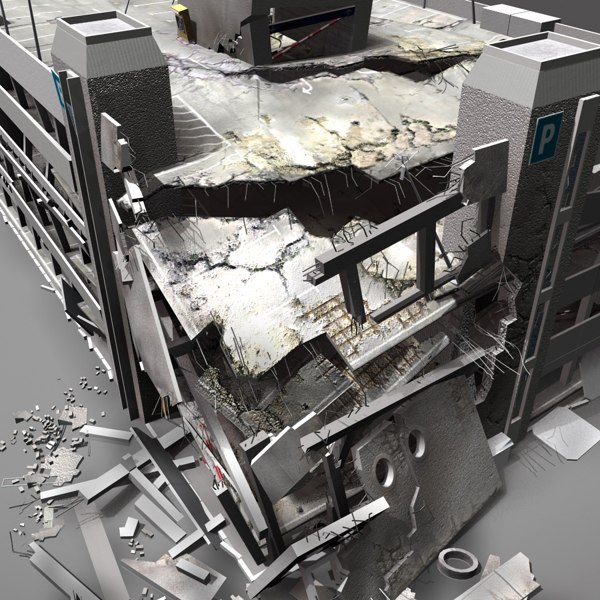 max intact building destroyed