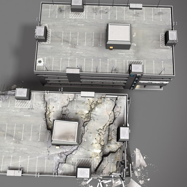 max intact building destroyed