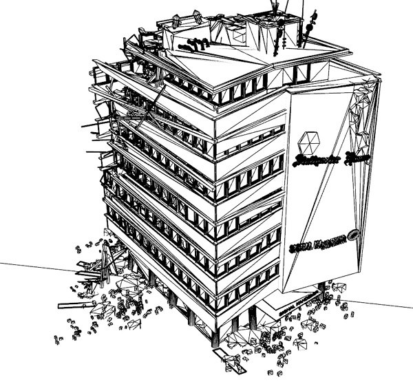 max intact building destroyed