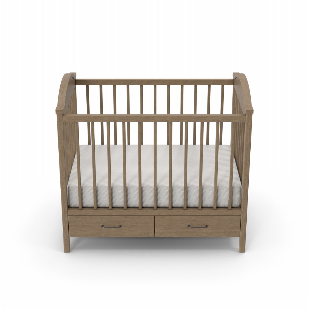 3D Baby Cot model - TurboSquid 2063310