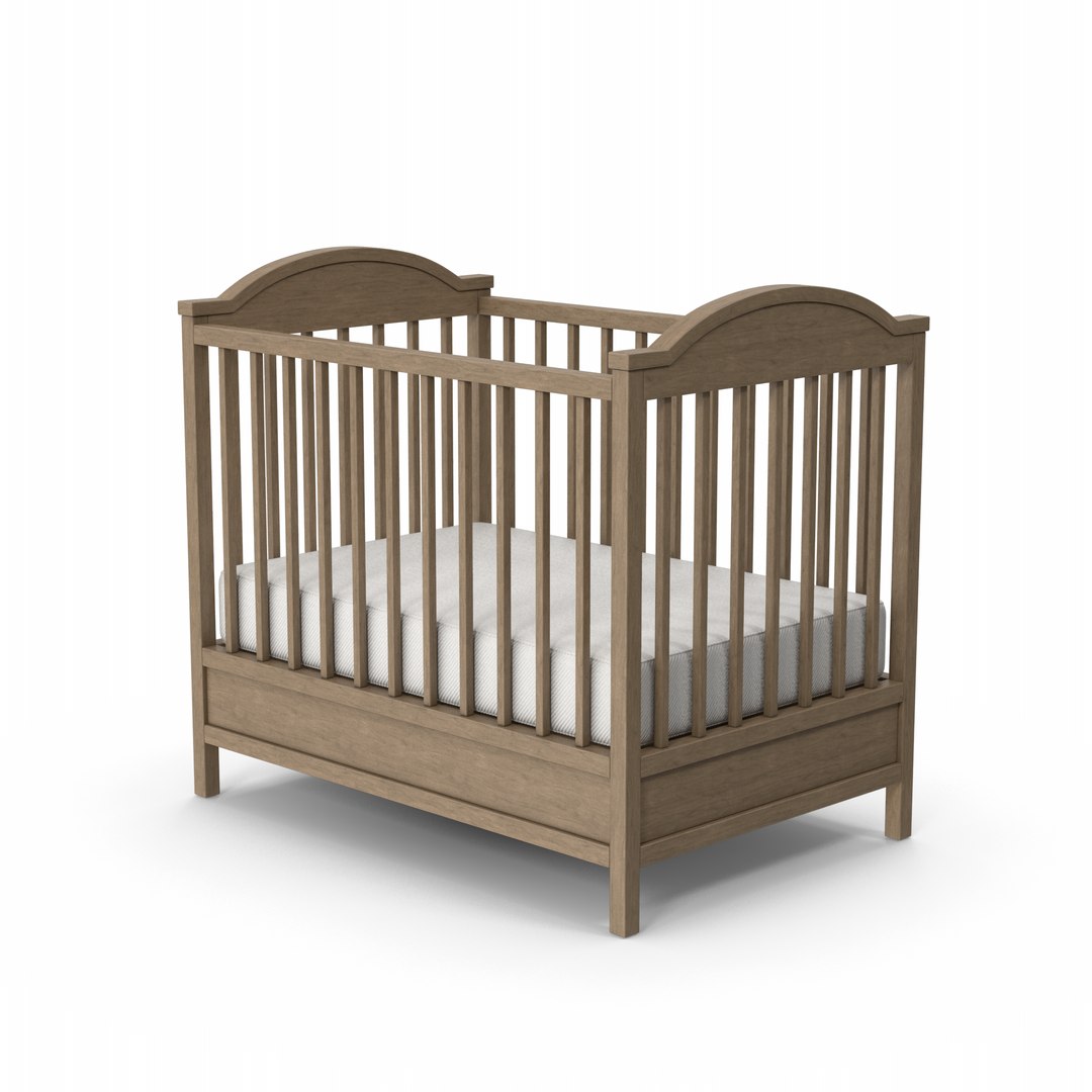 3D Baby Cot model - TurboSquid 2063310