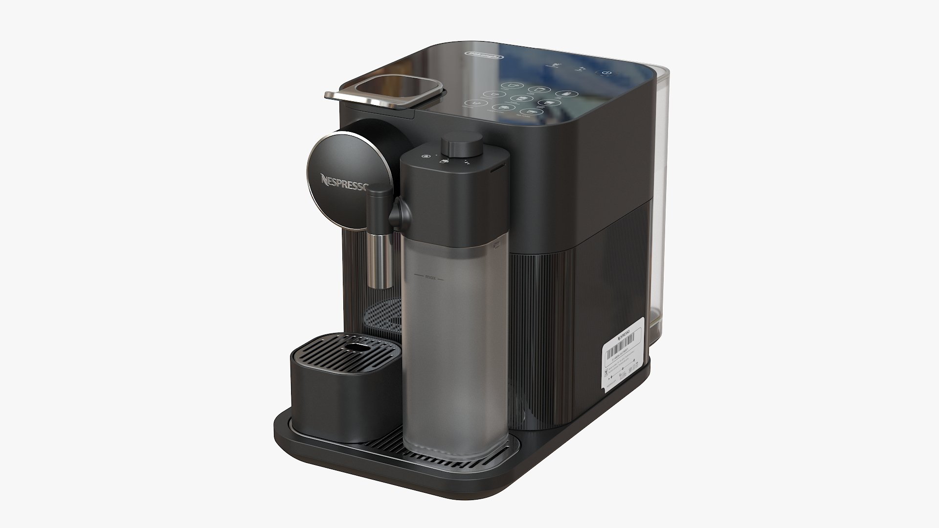 Nespresso Gran Lattissima Black 3D Model - TurboSquid 2169633