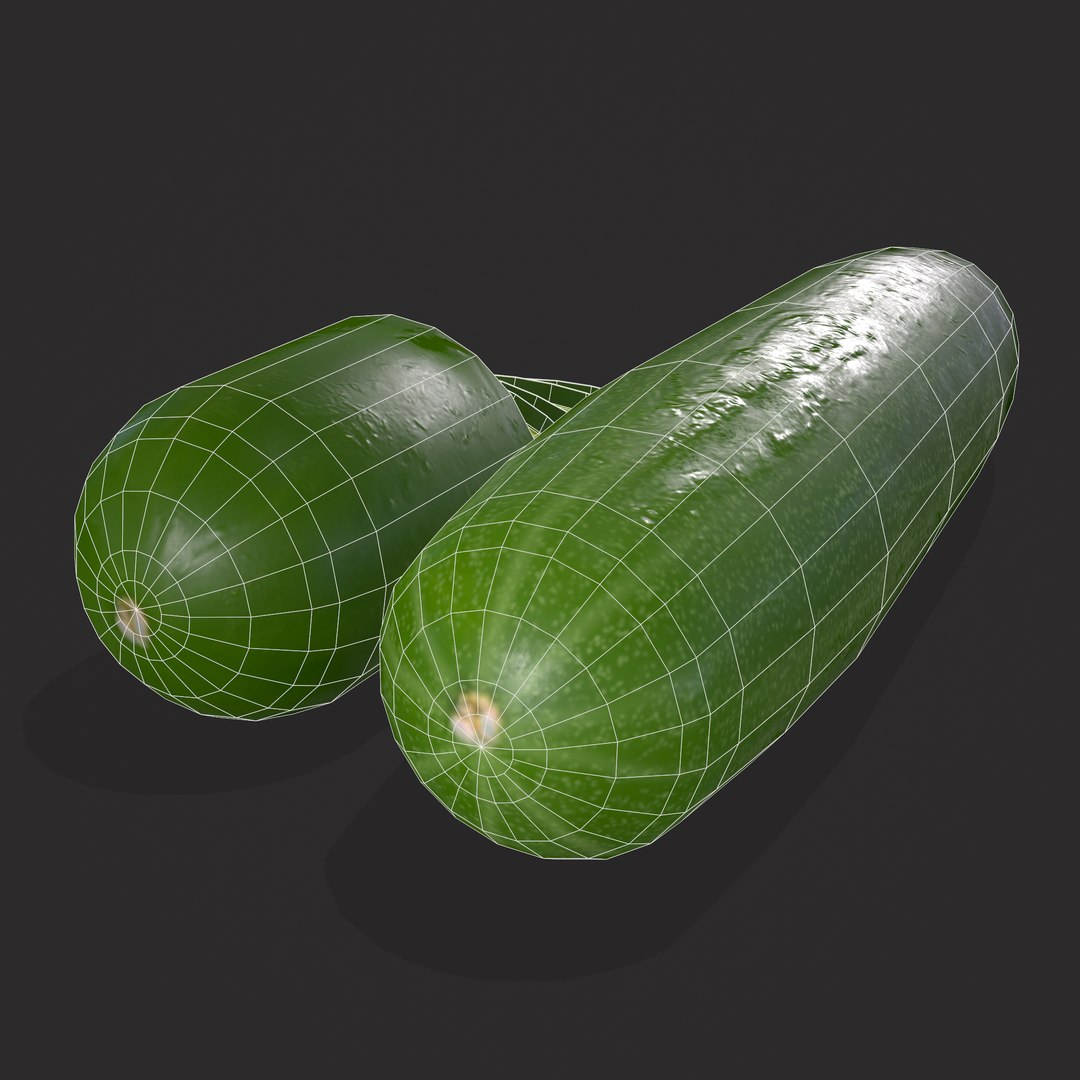 3D Model Cucumber - TurboSquid 1857684