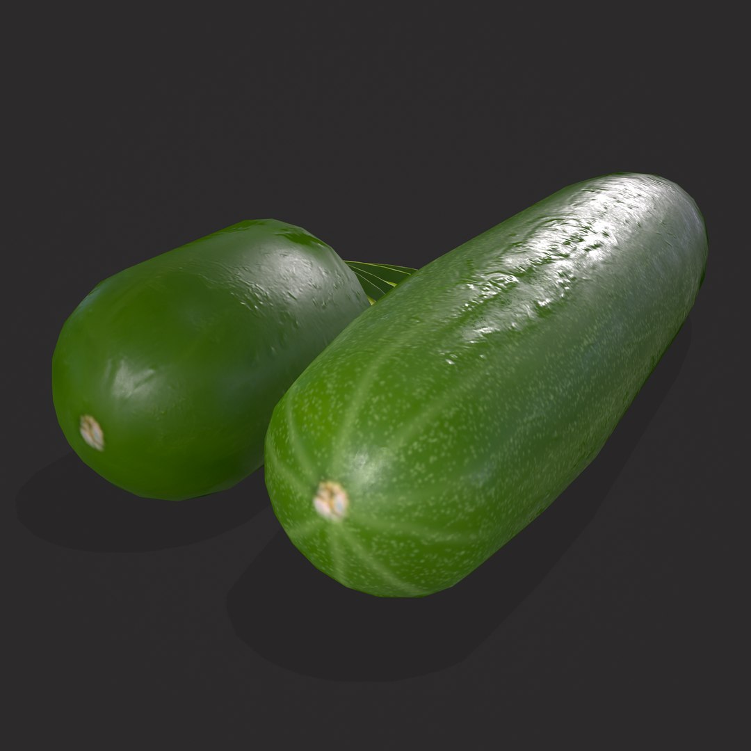 3D Model Cucumber - TurboSquid 1857684