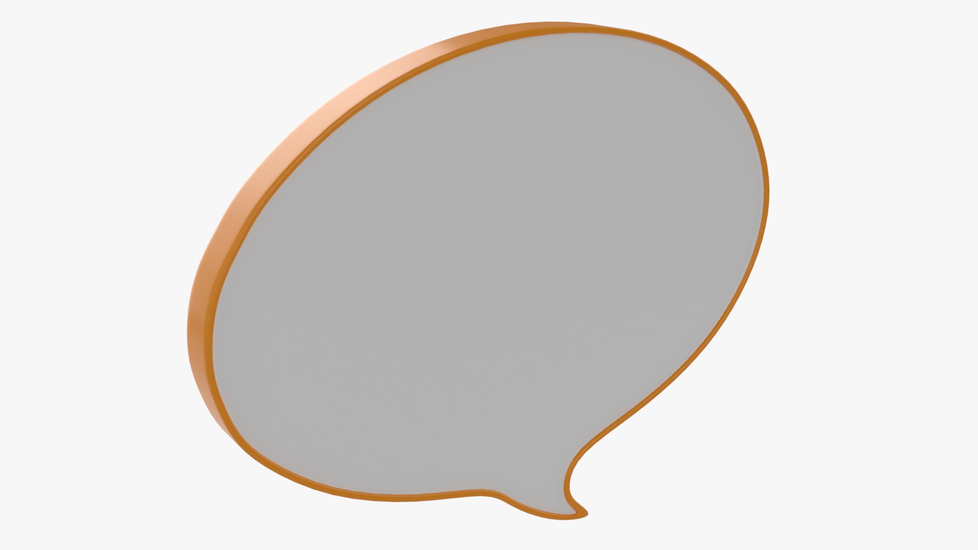 3D model Speech Bubble Dialogue Delivery Ver2 - TurboSquid 1913924
