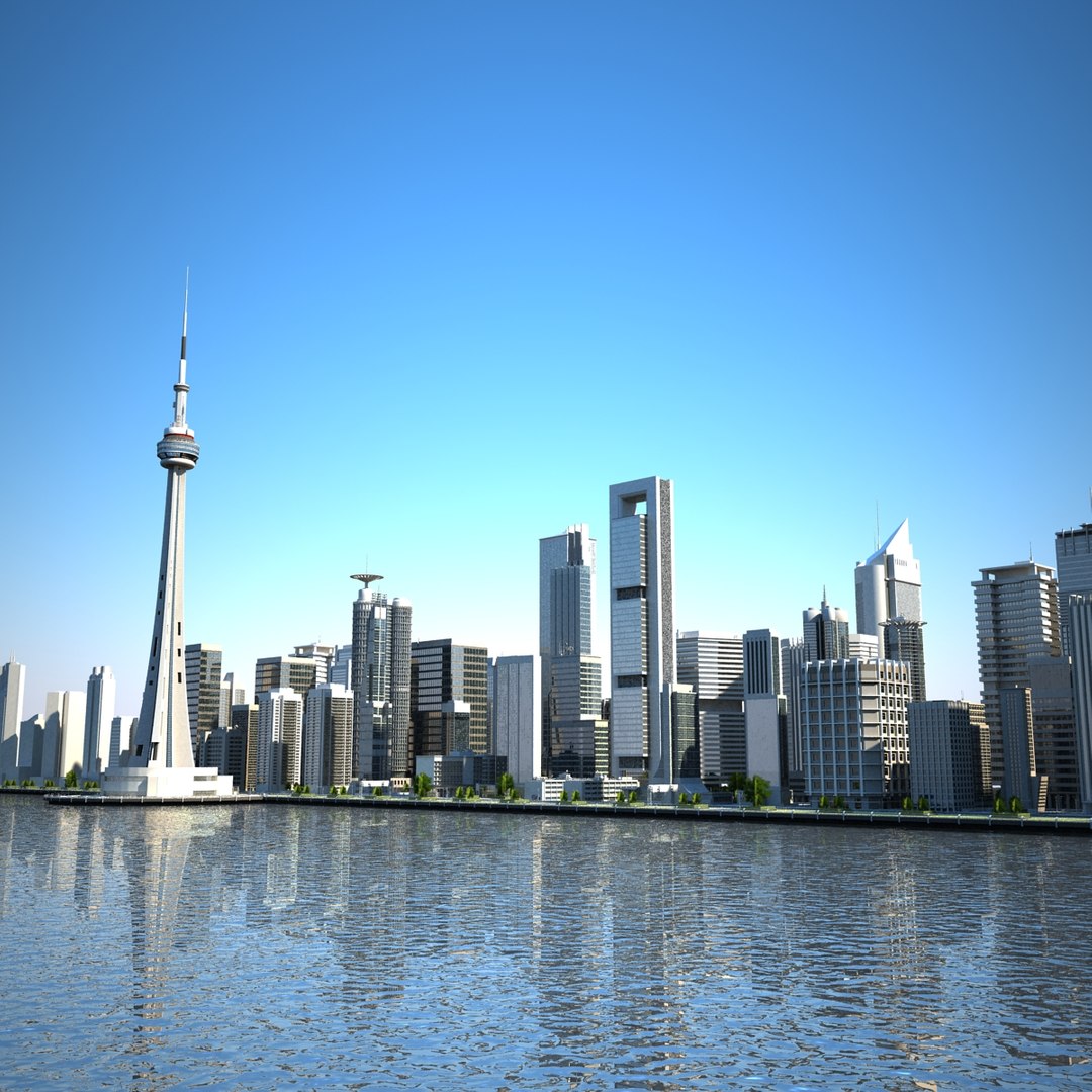 3D City Buildings Model - TurboSquid 1315098