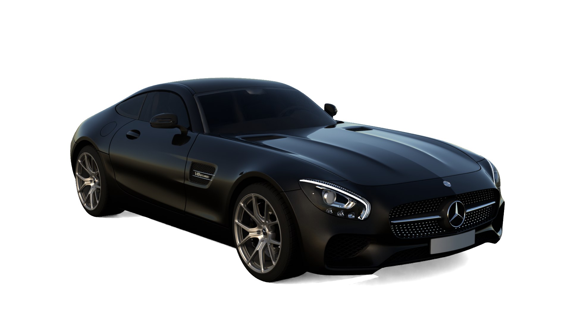Mercedesd AMG GT Rigged Car Low Poly Model - TurboSquid 2155431