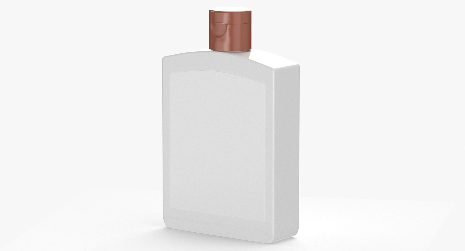 3D Moisturizing Lotion Container Type 03 Blank And Generic Label Model ...