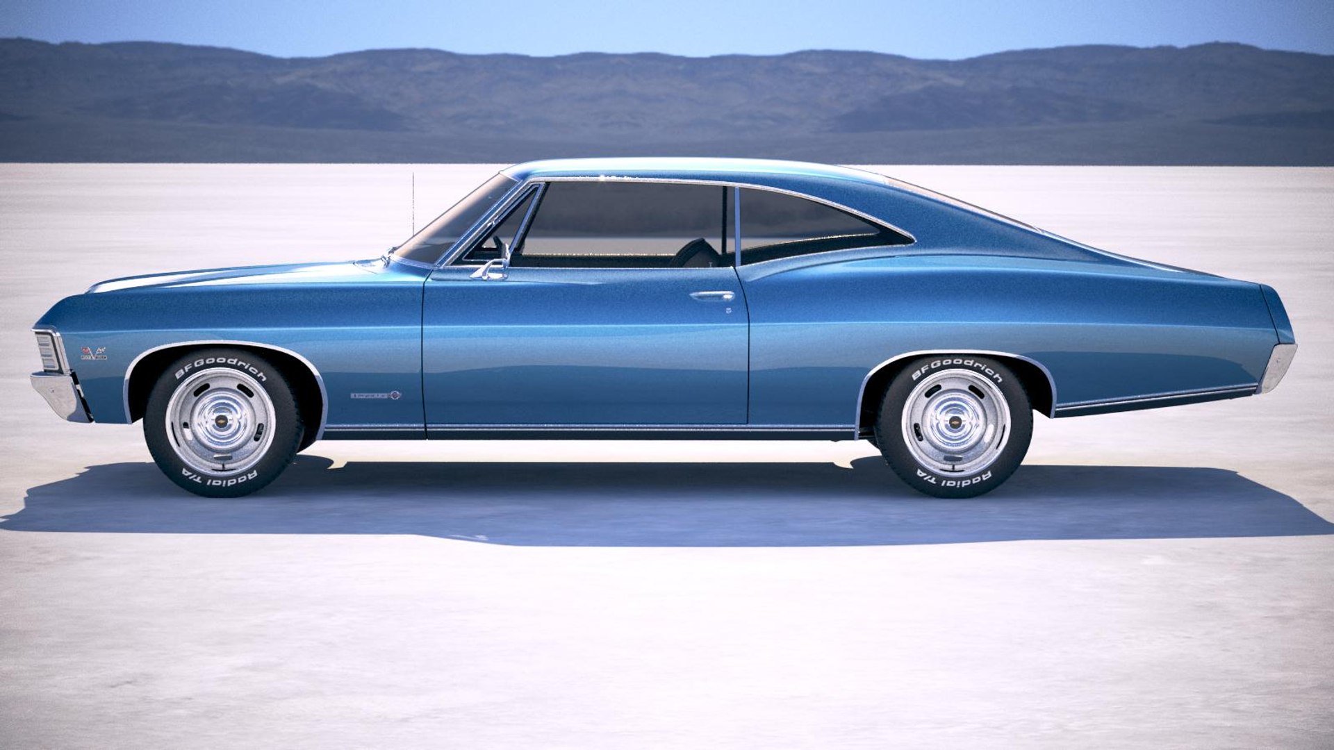 3d Model Chevrolet Impala Ss