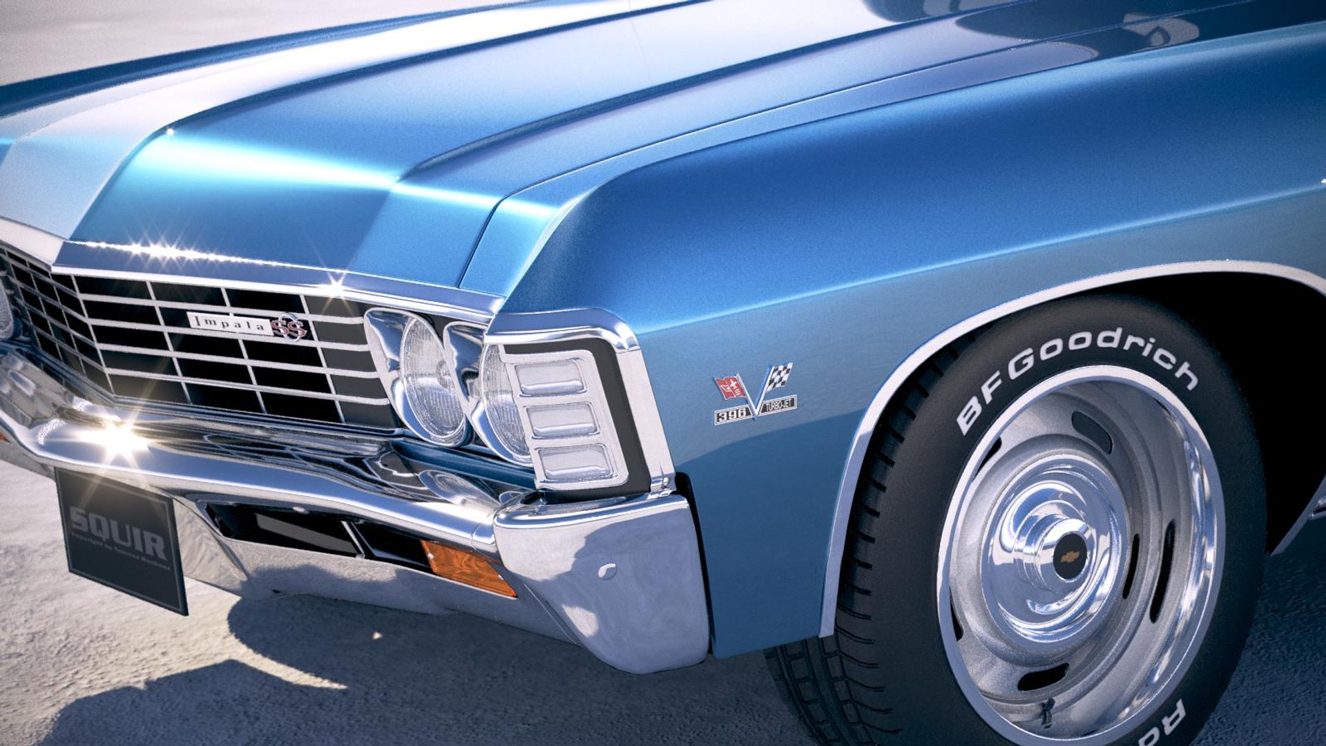 3d Model Chevrolet Impala Ss
