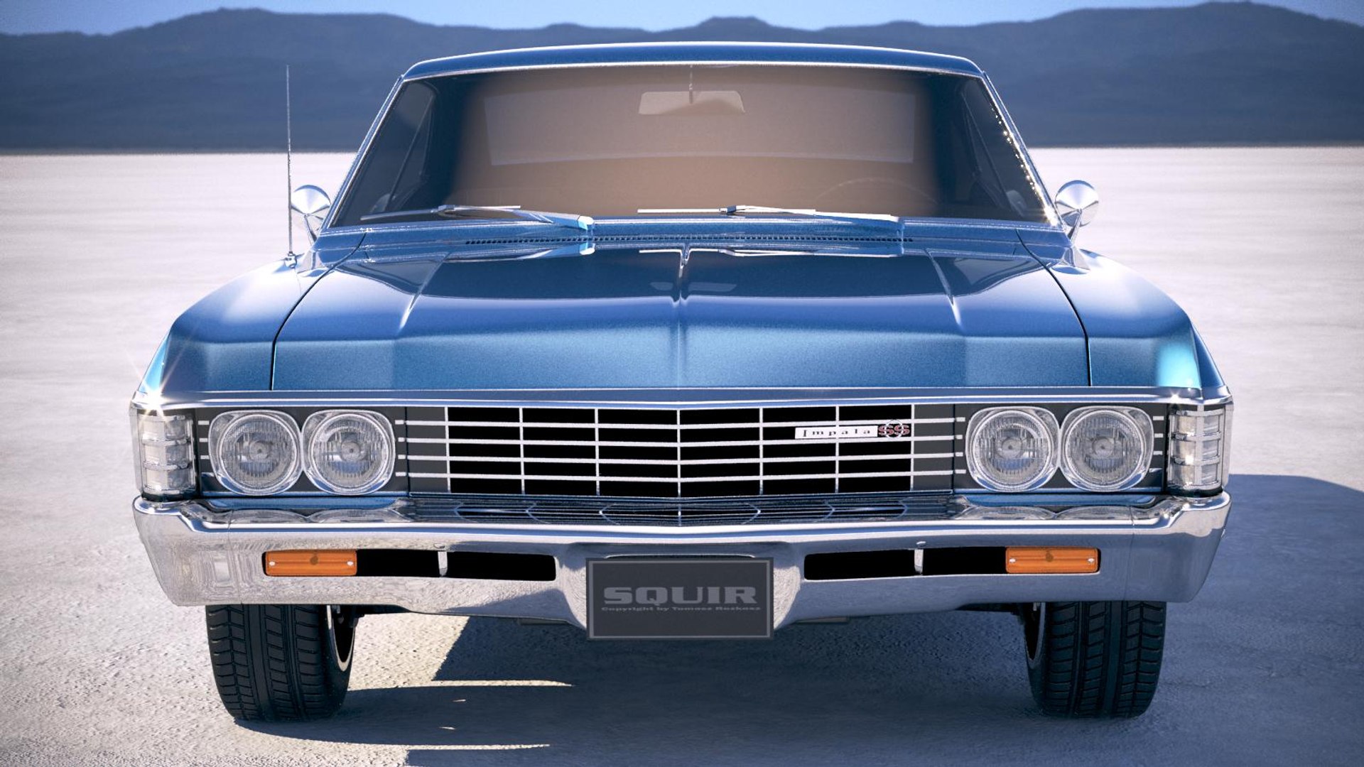 3d Model Chevrolet Impala Ss