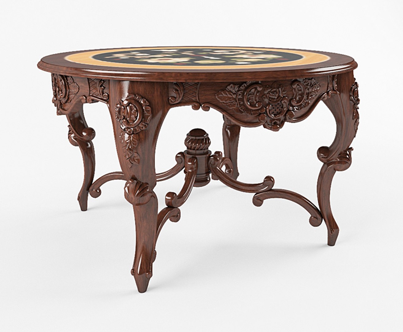 Classic Table 3d Max