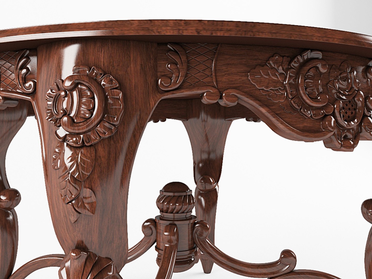 Classic Table 3d Max
