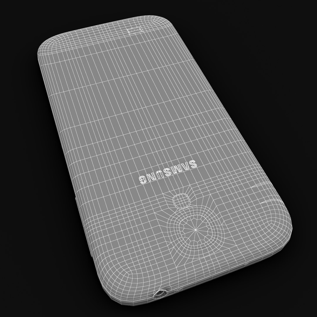 3d Model Flagship Smartphone Samsung Galaxy