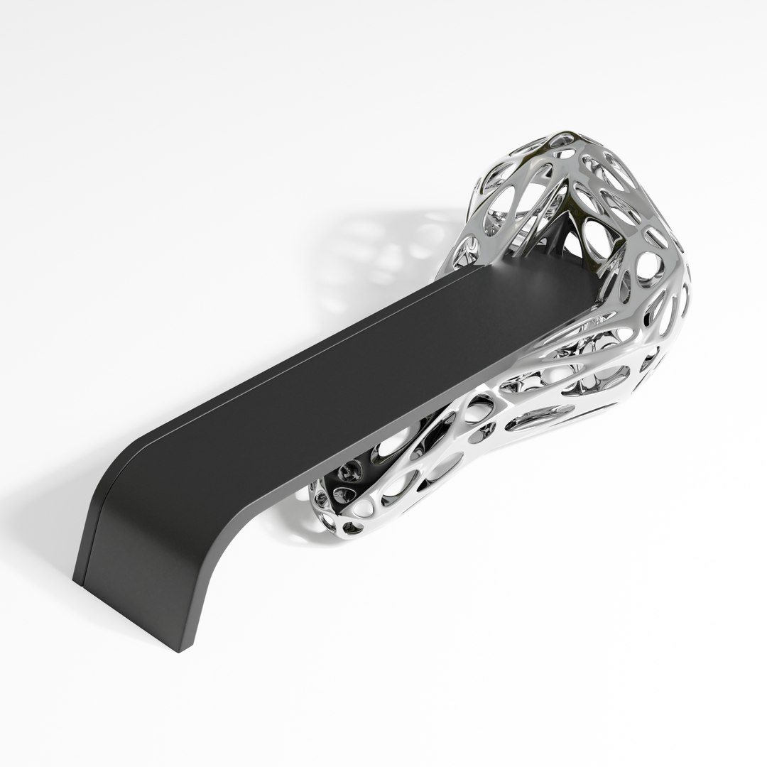 3D Realistic Futuristic Bench Model - TurboSquid 2137442