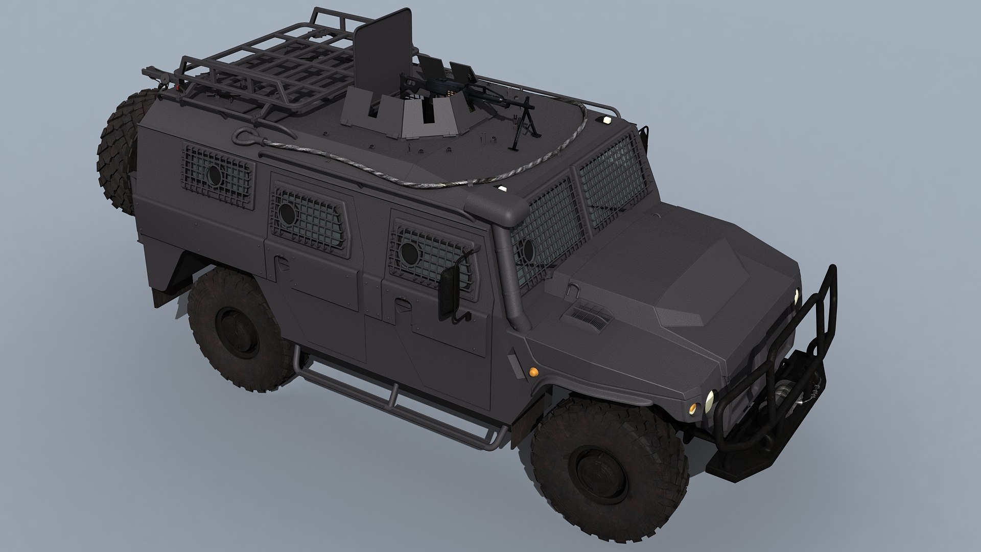 Tigr Tigr-m Vpk 3D Model - TurboSquid 1689536